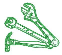 Tools Embroidery Design | EmbroideryDesigns.com