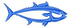 Fish Outline Embroidery Design | EmbroideryDesigns.com