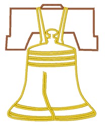 Liberty Bell Embroidery Design | EmbroideryDesigns.com