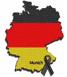 Munich Germany Embroidery Design | EmbroideryDesigns.com