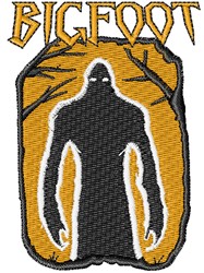 Bigfoot Embroidery Design | EmbroideryDesigns.com