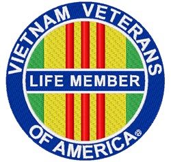 Vietnam Veterans Of America Embroidery Design | EmbroideryDesigns.com