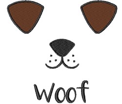 Woof Embroidery Design | EmbroideryDesigns.com