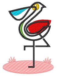 Pelican Embroidery Design | EmbroideryDesigns.com