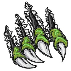 Claw Tear Embroidery Design | EmbroideryDesigns.com