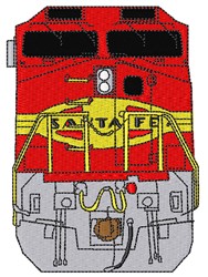 Train Engine Embroidery Design | EmbroideryDesigns.com