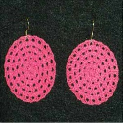FSL Round Earrings Embroidery Design | EmbroideryDesigns.com