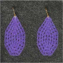 FSL Earrings Embroidery Design | EmbroideryDesigns.com
