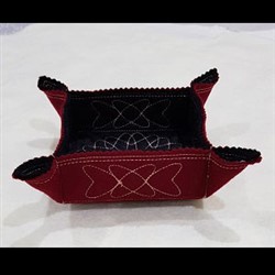 ITH Fabric Tray Embroidery Design | EmbroideryDesigns.com