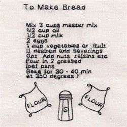 Master Mix Recipe Embroidery Design | EmbroideryDesigns.com