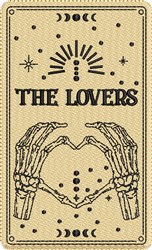 The Lovers Embroidery Design | EmbroideryDesigns.com