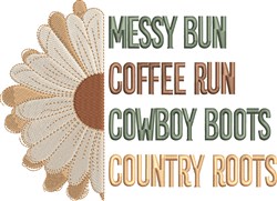 Country Roots Embroidery Design | EmbroideryDesigns.com