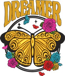 Dreamer Embroidery Design | EmbroideryDesigns.com