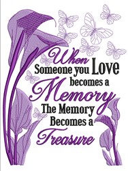 A Memory Embroidery Design | EmbroideryDesigns.com