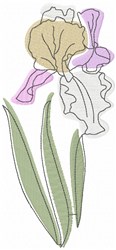 Easter Crocus Embroidery Design | EmbroideryDesigns.com