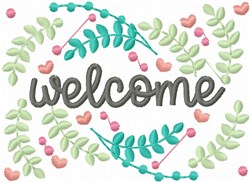 Country Welcome Embroidery Design | EmbroideryDesigns.com