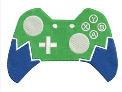 Game Controller Embroidery Design | EmbroideryDesigns.com