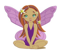 Fairy Embroidery Design | EmbroideryDesigns.com