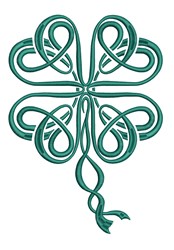 Celtic Shamrock Embroidery Design | EmbroideryDesigns.com