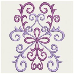 Swirl Decoration Embroidery Design | EmbroideryDesigns.com