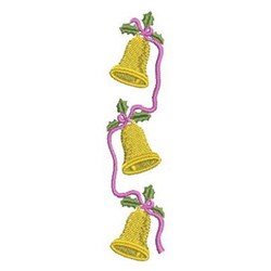 Bell Border Embroidery Design | EmbroideryDesigns.com