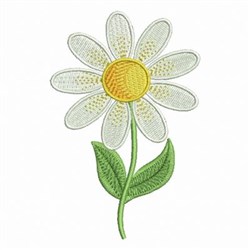 Daisy Embroidery Design | EmbroideryDesigns.com