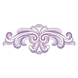 Baroque Quilt Embellishment Embroidery Design | EmbroideryDesigns.com