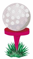 Golf Ball Embroidery Design | EmbroideryDesigns.com