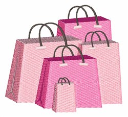 Shopping Bags Embroidery Design | EmbroideryDesigns.com