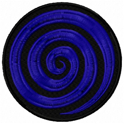Circle Embroidery Design Spiral Embroidery Design Machine Embroidery ...