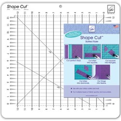Shape Cut Slotted Ruler | EmbroideryDesigns.com