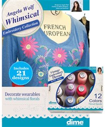 Angela Wolf - Whimsical Embroidery Collection Bundle ...