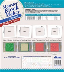 Monster Block Maker | EmbroideryDesigns.com