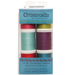 Crossroads By Amy Barickman - Broadway Sampler - 12 Wt. Cotton Thread ...
