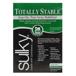 Sulky Totally Stable Stabilizer - White - 20 x 1 yd. Pkg ...